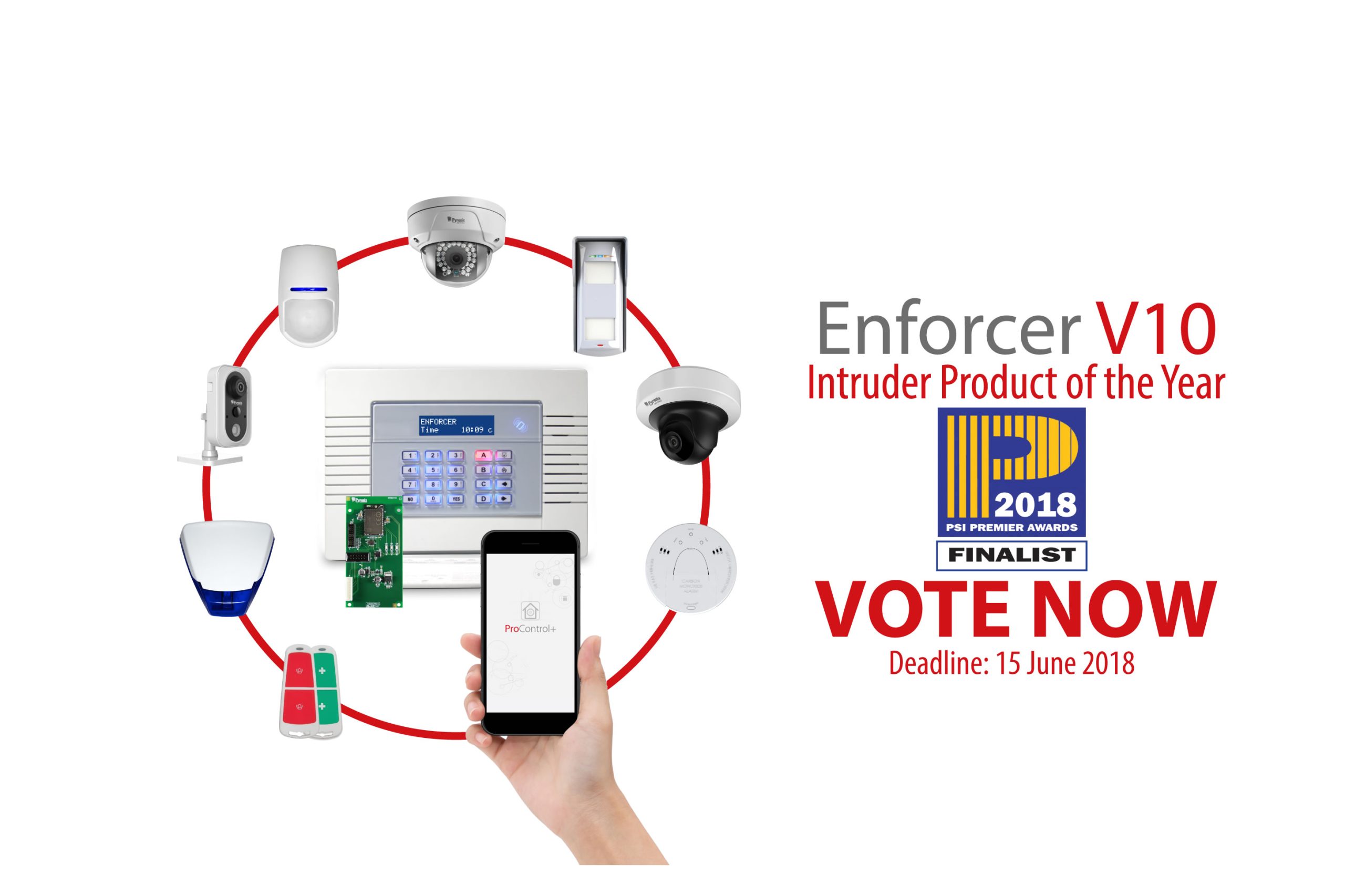 PSI Premier Awards Web Banner | Pyronix UK & ROI